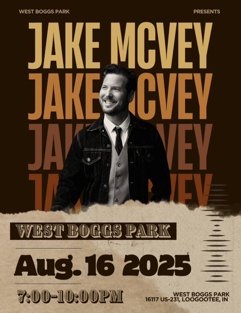 Jake McVey Live at West Boogs Park – West Boggs Park